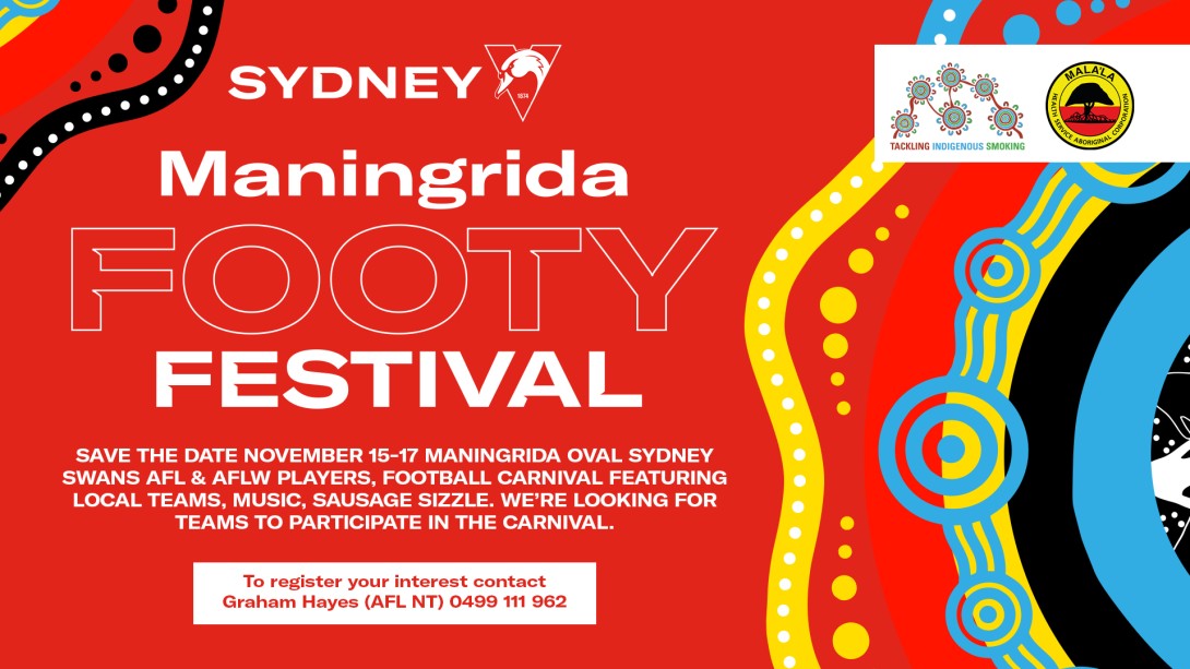 Maningrida Footy Festival | West Arnhem Regional Council